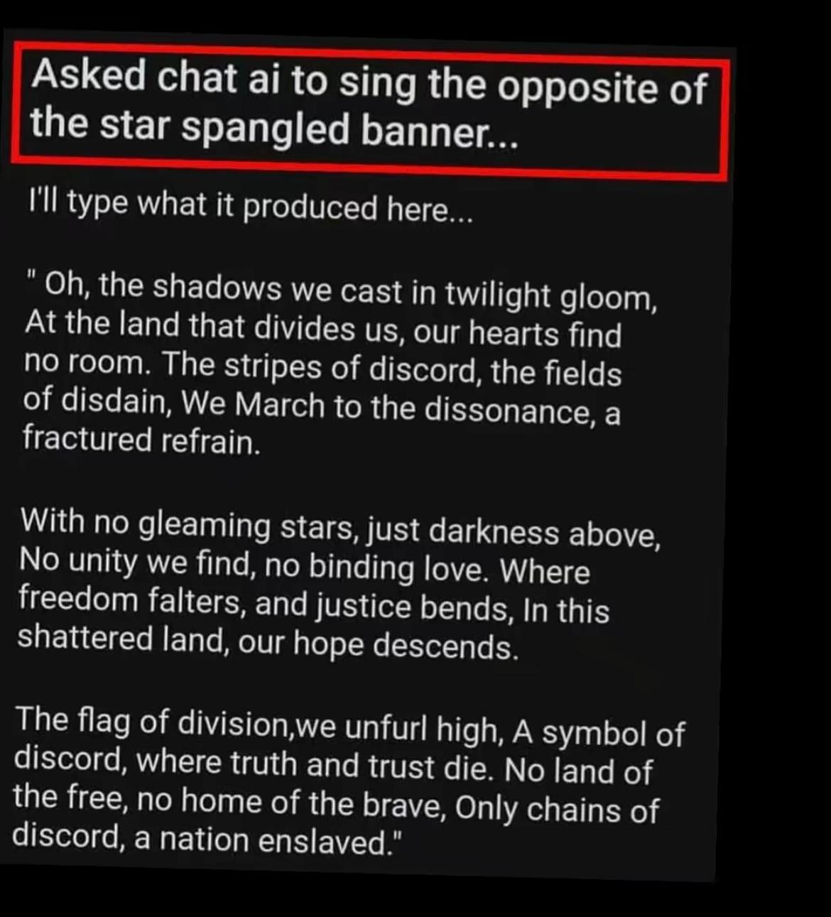 The Anti-Star Spangled Banner Anthem - Freedom Memes